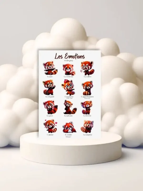 Affiche émotions bébé : un outil éducatif pour les tout-petits
